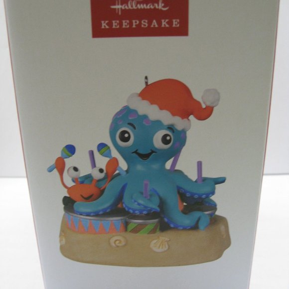 Hallmark | Holiday | Hallmark 222 Festive Octopus Crab Magic Music ...